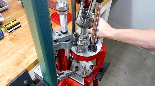 HD Video: RCBS Bullet Feeder with Hornady LNL AP Loading 45 ACP