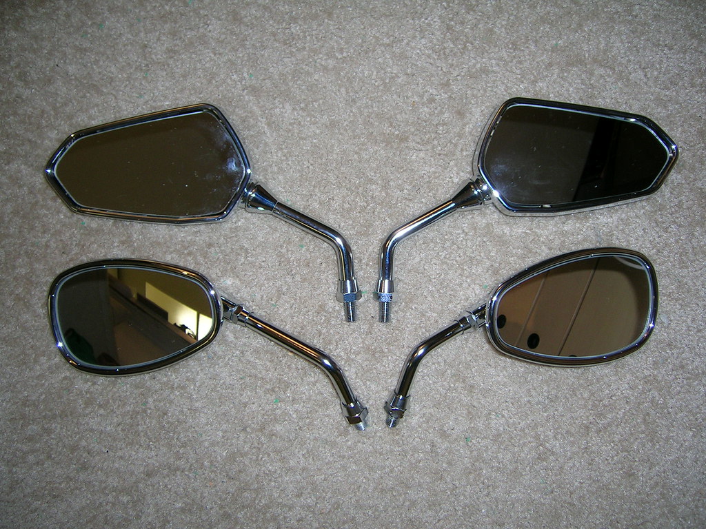 Mirror stems are different lengths - How do aftermarket mirrors fit ...