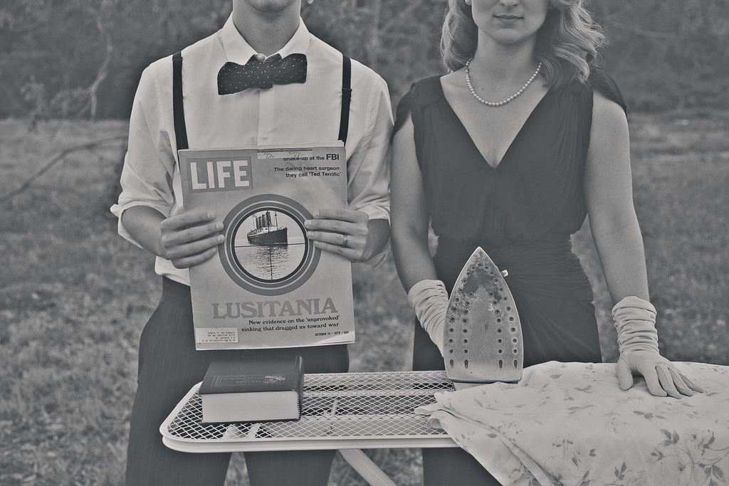 Blue Vinyl Creative | NICK & ASHLEY: 40'S INSPIRED LOVE SHOOT